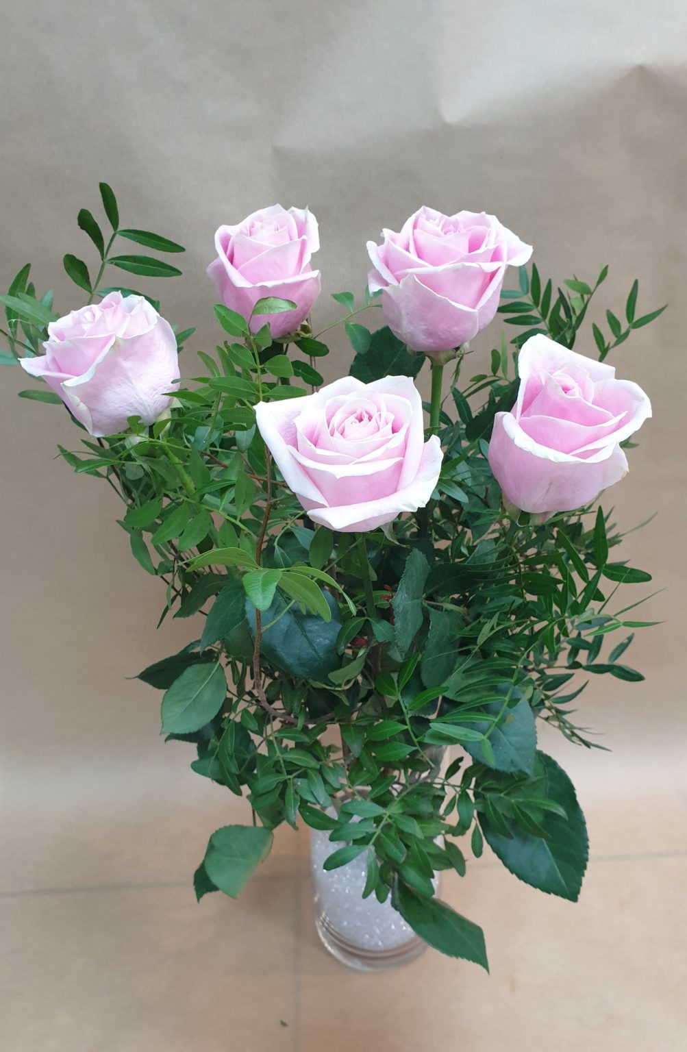 La Riviera - Fleuriste à Castres - Bouquet 5 roses roses